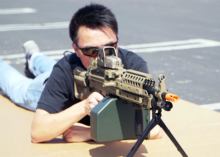 Airsoft GI On The A&K MK46 SPW LMG | Popular Airsoft: Welcome To The Airsoft World