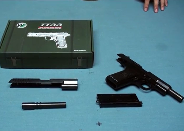 Steel Slide & Outer Barrel for WE TT33 | Popular Airsoft: Welcome To ...