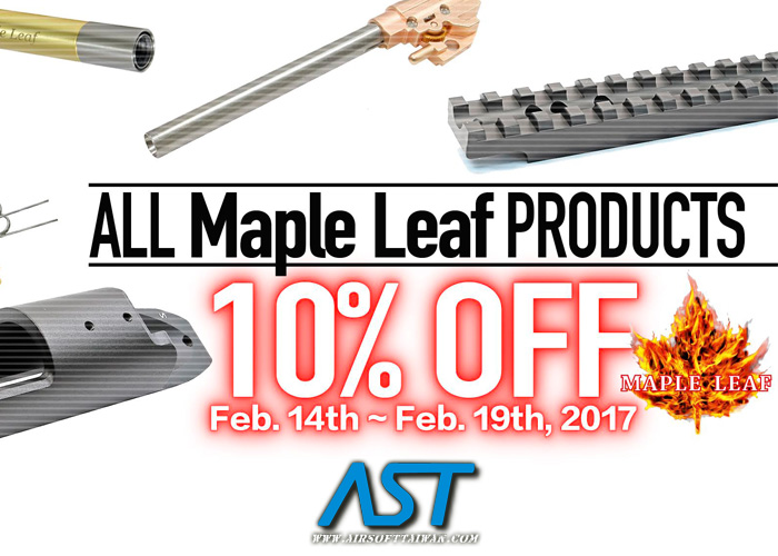 Maple Leaf Product Sale At Airsoft Taiwan | Popular Airsoft: Welcome To ...