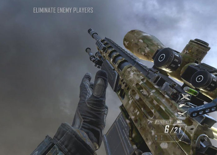 Chrome Camo Black Ops 2