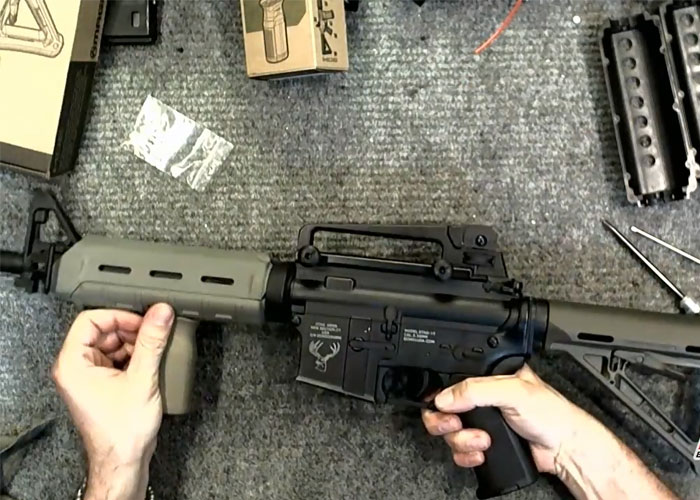 Custom Magpul M4 Carbine ANM Custom ICS Magpul M4 Airsoft Gun With