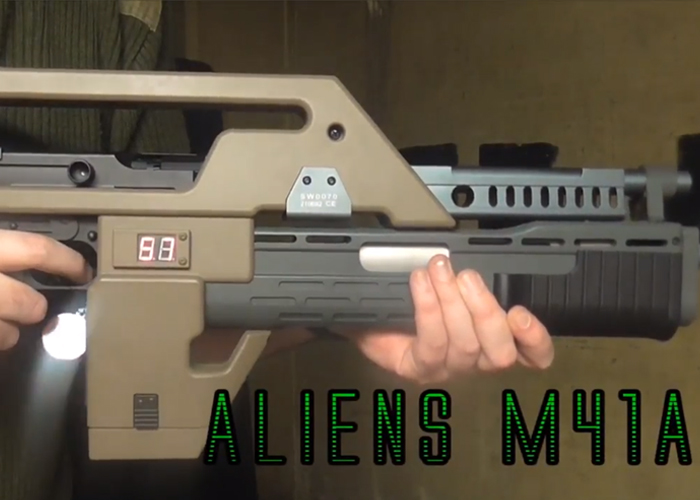 Burntwolf Airsoft: Aliens M41A Pulse Rifle | Popular Airsoft: Welcome ...