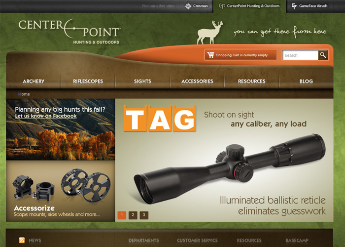CenterPoint Hunting & Outdoors Website Launched | Popular Airsoft ...