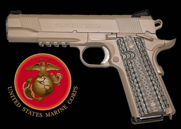 Colt 1911 Rail Gun Gets Selected As The USMC M45 CQBP | Popular Airsoft ...