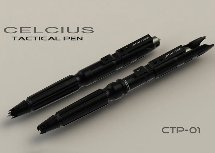 New Celcius Technology's Tactical Pen CTP-01 | Popular Airsoft: Welcome ...