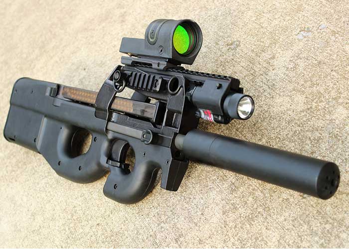 Damage Industries P90 Extended Optic Rail | Popular Airsoft: Welcome To ...