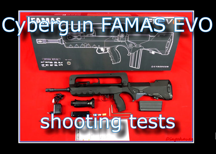 Cybergun FAMAS EVO Shooting tests | Popular Airsoft: Welcome To The ...