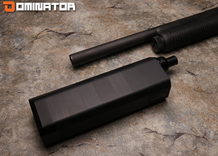 Dominator SilencerCo Salvo 12 For DM870 | Popular Airsoft: Welcome To ...