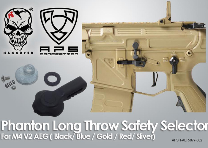 APS Phantom M4 Long Throw Selector | Popular Airsoft: Welcome To The ...