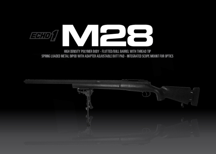 Echo1 M28 Sniper Rifle Now In Stock | Popular Airsoft: Welcome To The ...