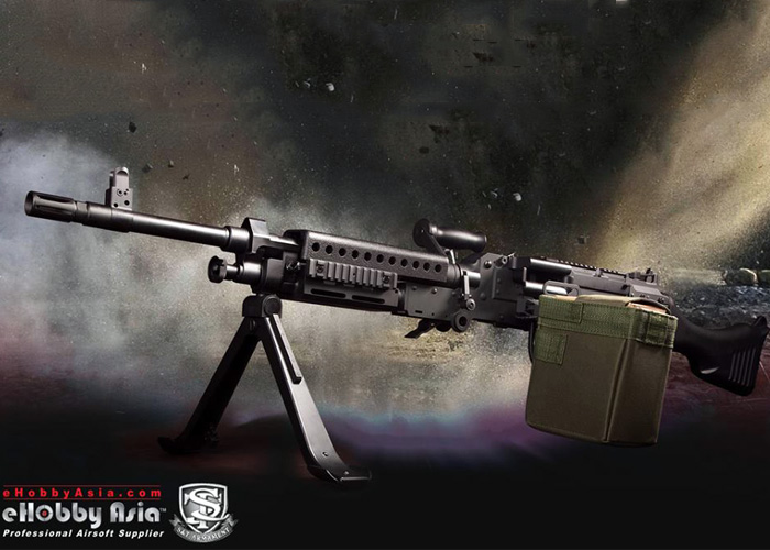 S&T M240 AEG In Stock At eHobby Asia | Popular Airsoft: Welcome To The ...