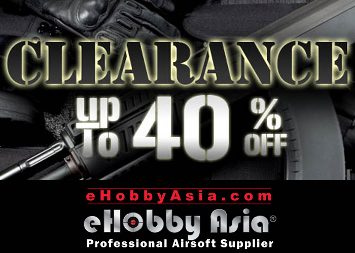 eHobby Asia: Up To 40% Clearance Sale | Popular Airsoft: Welcome To The ...