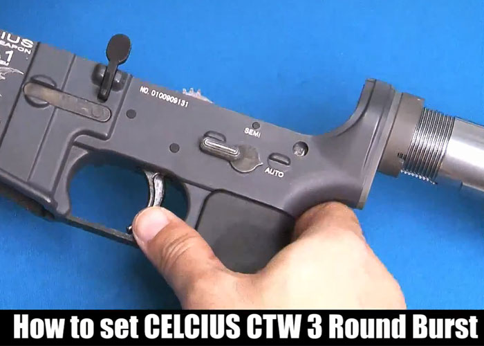 Celcius M4A1 CTW 3-Round Burst Howto | Popular Airsoft: Welcome To The Airsoft World
