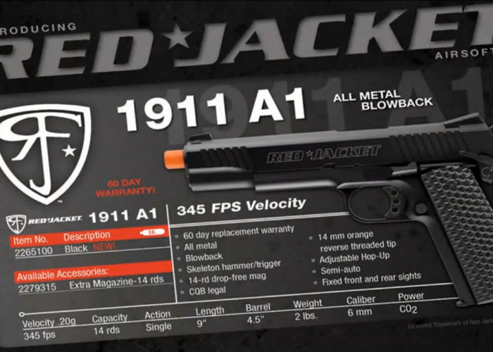 Elite Force & Red Jacket Firearms 1911 | Popular Airsoft: Welcome To ...