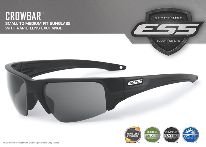 New ESS Ballistic Crowbar Sunglasses | Popular Airsoft: Welcome To The ...