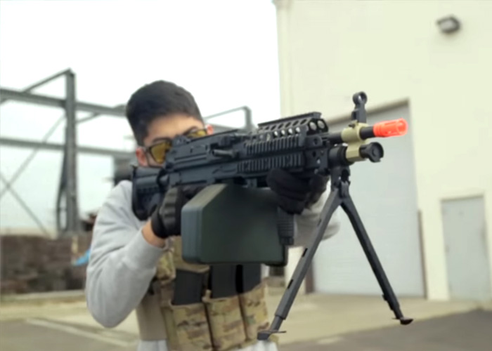 Evike [The Gun Corner]: A&K MK46 AEG | Popular Airsoft: Welcome To The Airsoft World