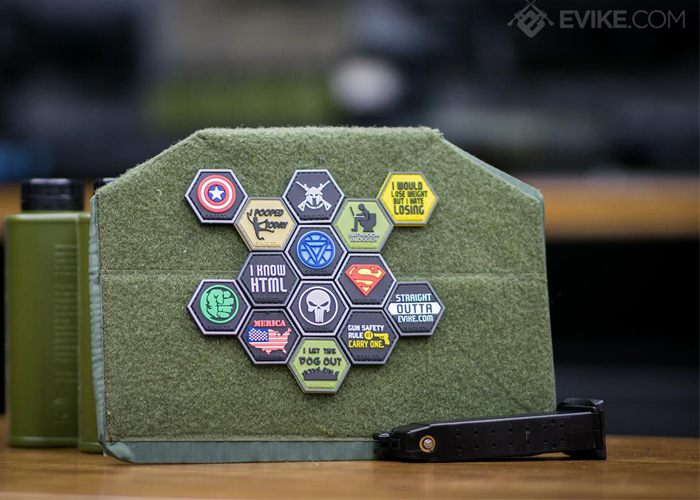 PVC Hex Patches At Evike.com | Popular Airsoft: Welcome To The Airsoft World