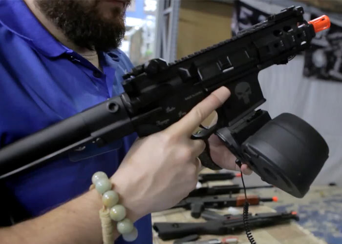 Evike: ICS Adaptive Drum Magazines | Popular Airsoft: Welcome To The ...