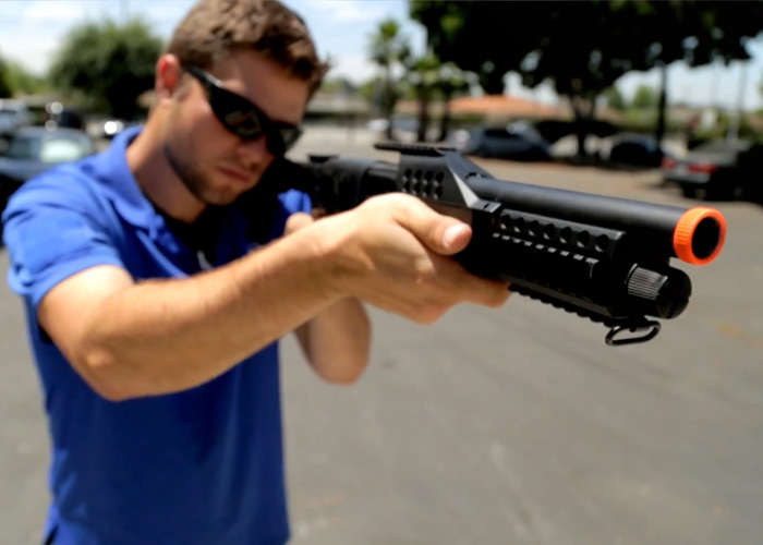 JG GA SPAS Shell Loading Shotgun | Popular Airsoft: Welcome To The ...