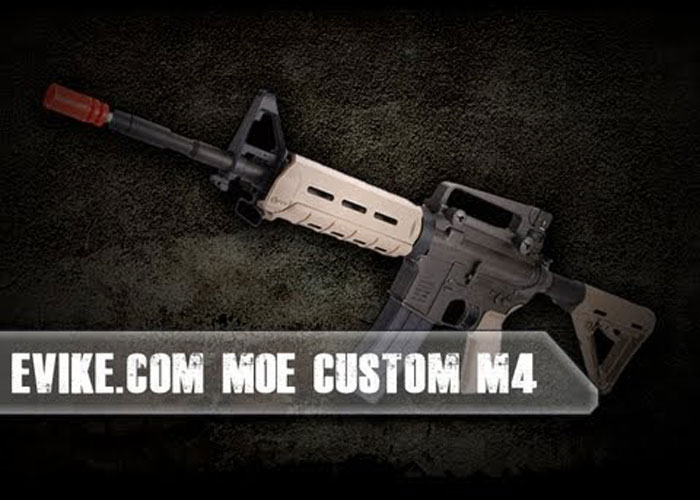 Evike.com MOE Custom M4 Line-Up | Popular Airsoft: Welcome To The ...