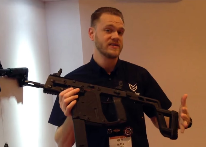 Evike At SHOT 2017: KRISS Vector AEG | Popular Airsoft: Welcome To The ...