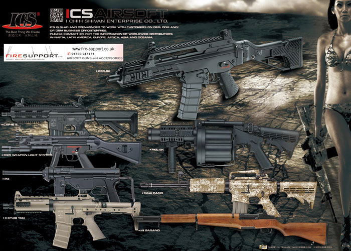 Firesupport Wholesale ICS Opportunities | Popular Airsoft: Welcome To ...