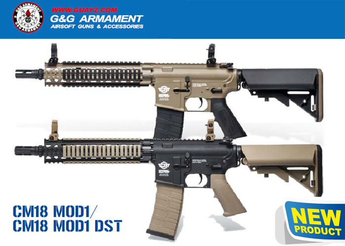 G&G CM18 Mod1 & Mod1 DST Released | Popular Airsoft: Welcome To The ...