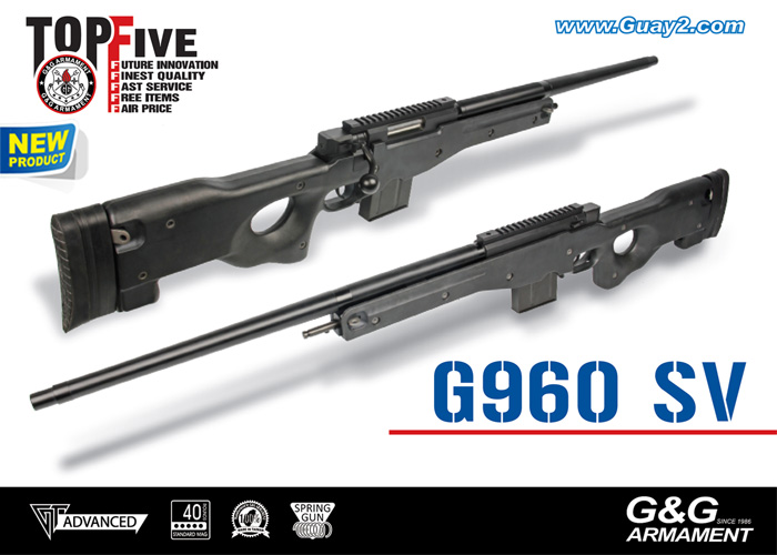The G&G G960 SV Sniper Rifle Is Here | Popular Airsoft: Welcome To The ...