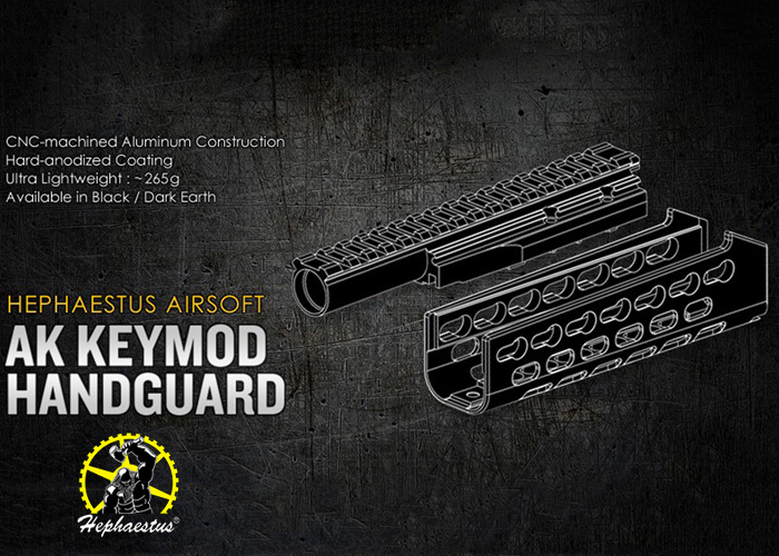Hephaestus AK KeyMod Handguard | Popular Airsoft: Welcome To The ...