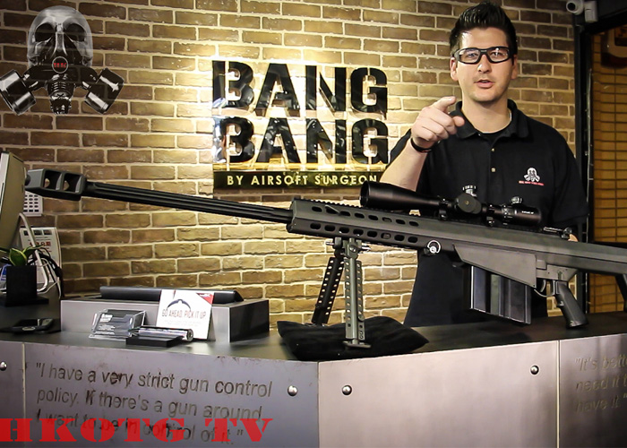 HKOTG: SOCOM Gear Barrett M107 GBB | Popular Airsoft: Welcome To The Airsoft World
