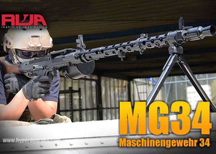 Hyperdouraku: RWA MG34 AEG Review | Popular Airsoft: Welcome To The Airsoft World