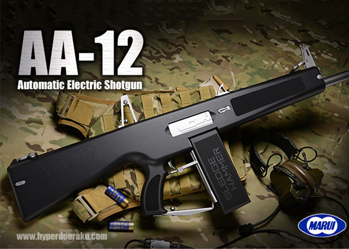 Hyperdouraku: Tokyo Marui AA-12 AES Review | Popular Airsoft: Welcome ...