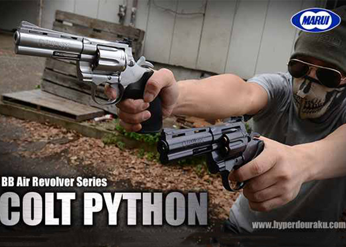 Hyperdouraku: Marui Colt Python Revolvers | Popular Airsoft: Welcome To ...