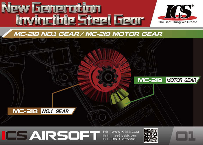 New Gen Invincible Steel Gear from ICS | Popular Airsoft: Welcome To ...