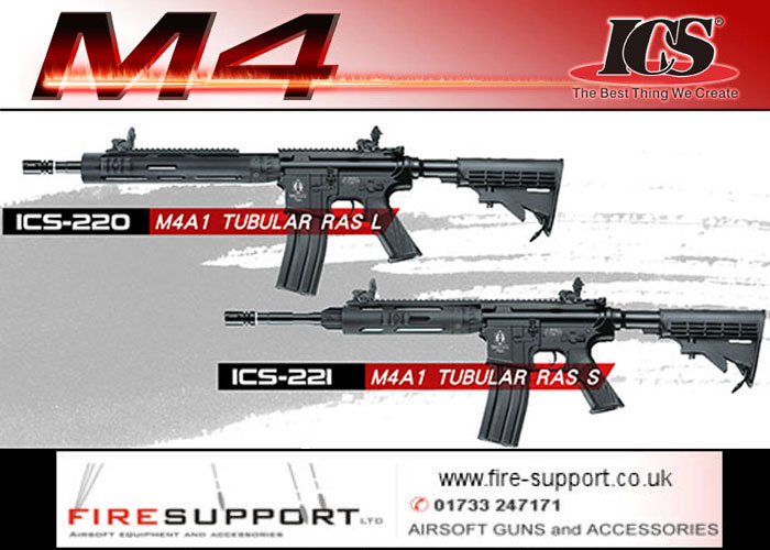 ICS M4A1 Tubular RAS At Firesupport | Popular Airsoft: Welcome To The ...