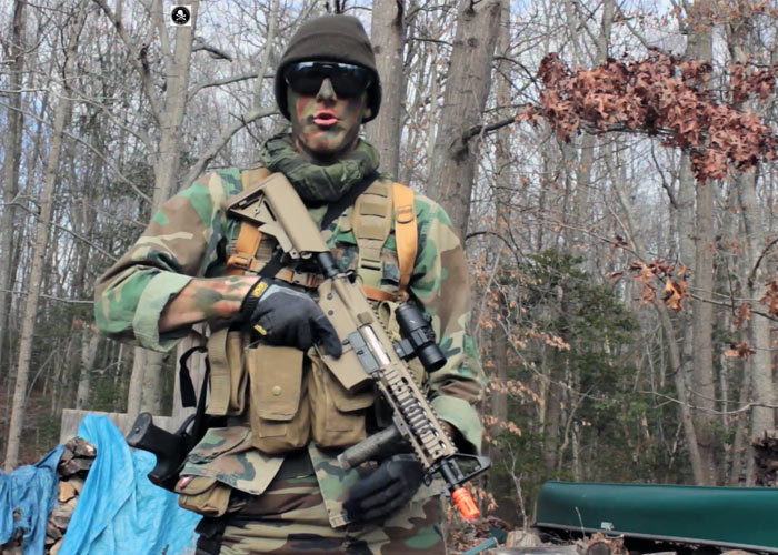 Airsoft Woodland Loadout