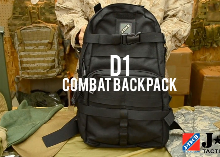 J-Tech D-1 Combat Backpack Video | Popular Airsoft: Welcome To The ...