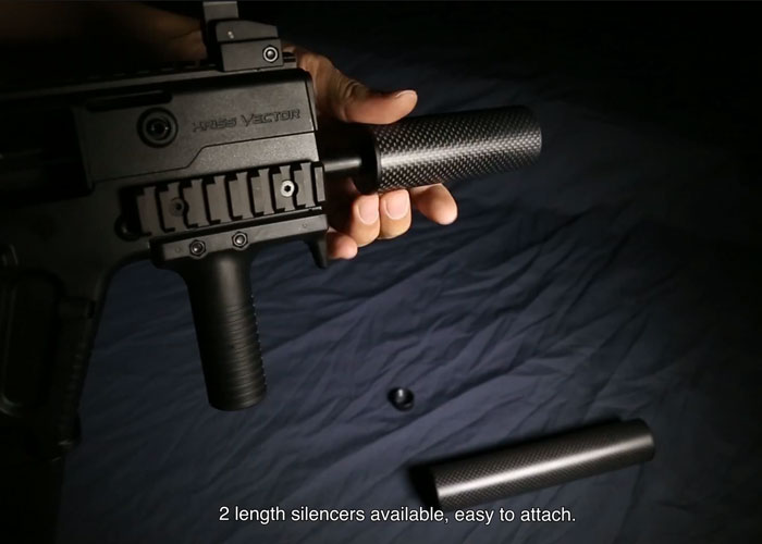 KA Silencer for KWA KRISS Vector GBB | Popular Airsoft: Welcome To The ...