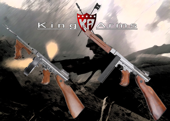 King Arms M1A1 & M1928 Silver Editions | Popular Airsoft: Welcome To ...