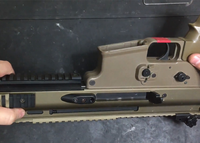 Tokyo Marui SCAR-L NEG Disassembly | Popular Airsoft: Welcome To The ...