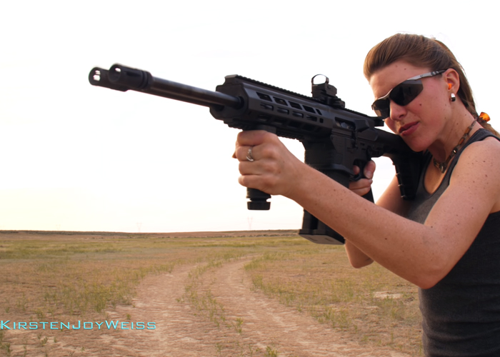 Kirsten Joy Weiss With Gilboa DBR Snake | Popular Airsoft: Welcome To ...