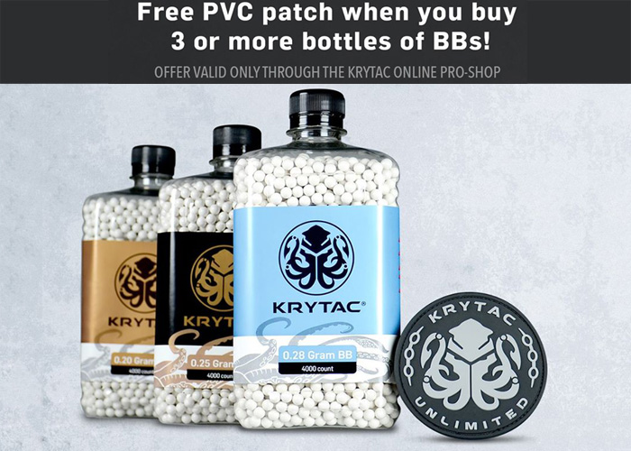 Buy BBs & Get Free Krytac PVC Patch | Popular Airsoft: Welcome To The ...