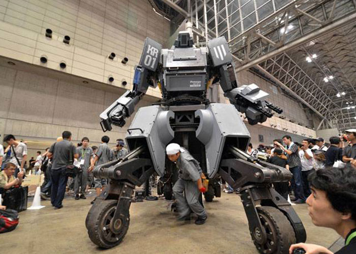 I Want One Of These: An Airsoft Firing Mecha Bot! | Popular Airsoft ...