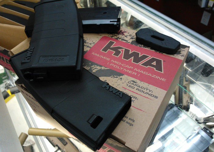 KWA KMAG 120-Round Polymer Midcaps | Popular Airsoft: Welcome To The ...