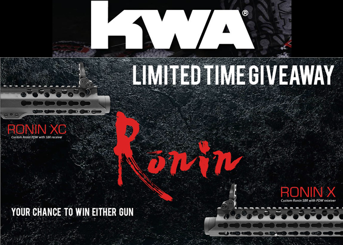 Win A Custom Ronin From KWA | Popular Airsoft: Welcome To The Airsoft World