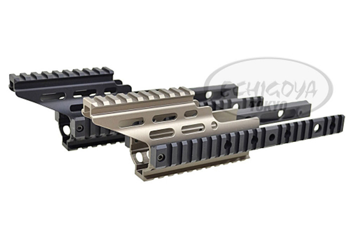 Laylax Rail Extension for TM SCAR-L AEG | Popular Airsoft: Welcome To ...