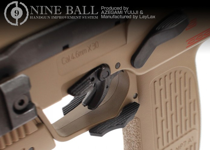 Nineball Long Mag Catch For Marui MP7 | Popular Airsoft: Welcome To The ...