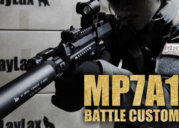 Laylax MP7A1 Battle Custom Video | Popular Airsoft: Welcome To The ...