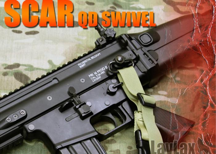 Laylax SCAR L/H QD Sling Swivel Set | Popular Airsoft: Welcome To The ...