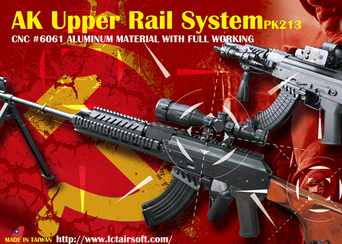 LCT AK Upper Rail System Released | Popular Airsoft: Welcome To The ...